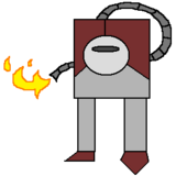 Flamethrower Bot - Pikmin Fanon