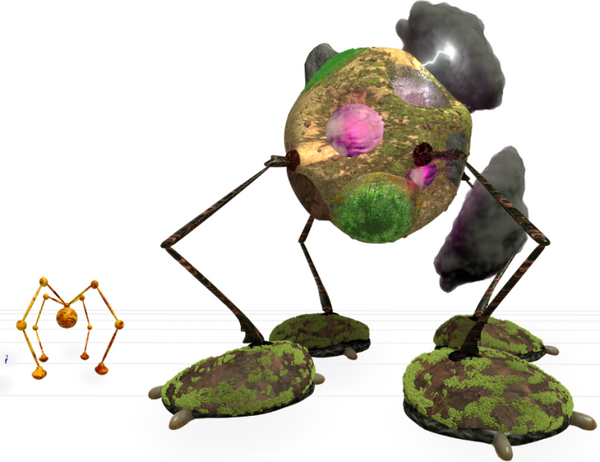 Lunar Long Legs - Pikmin Fanon